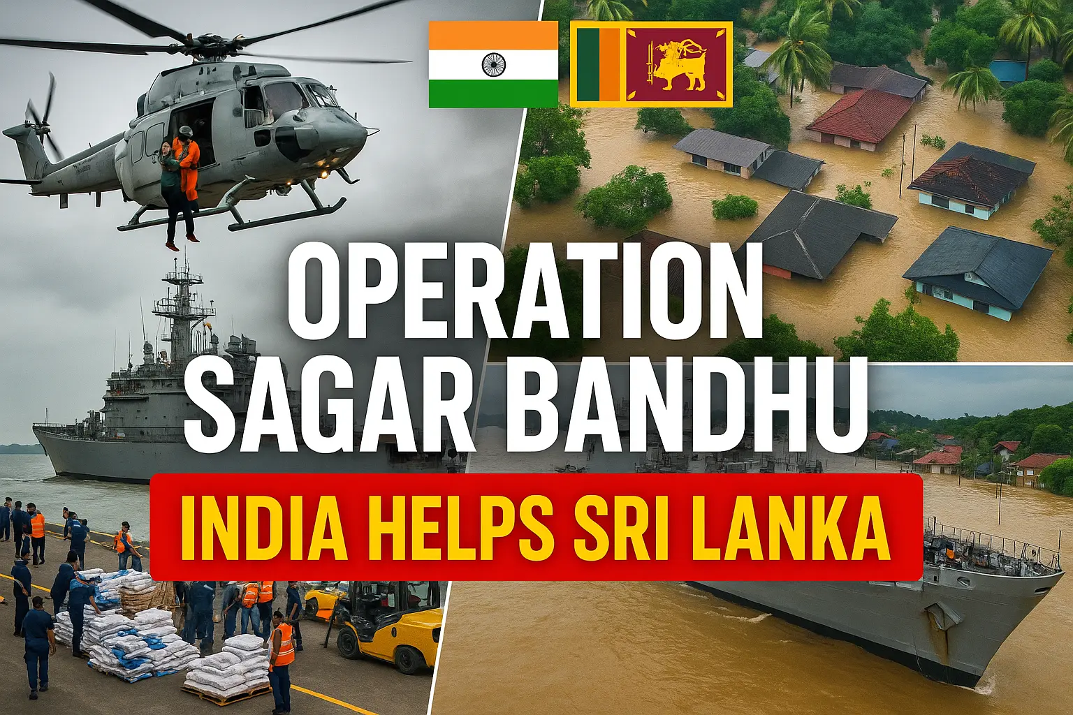 India’s Neighbourhood First Policy | Operation Sagar Bandhu